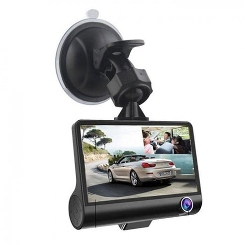 VIDEO CARDVR - 4 inch LCD HD DVR with Rear View Camera Black box (WDR ...
